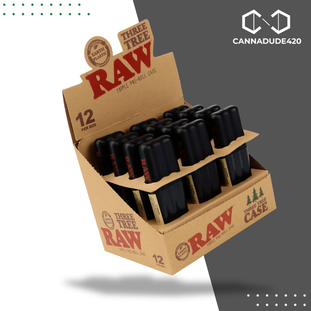 RAW Three Tree Case - Three Cone Case Triple Pen Case Paper / COOKIES ...