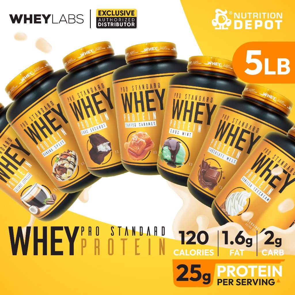 [กรอกโค้ด WHEY5LB ลด 50 บาท]Whey Labs 100% Whey Protein 5 lbs - เวย์ ...