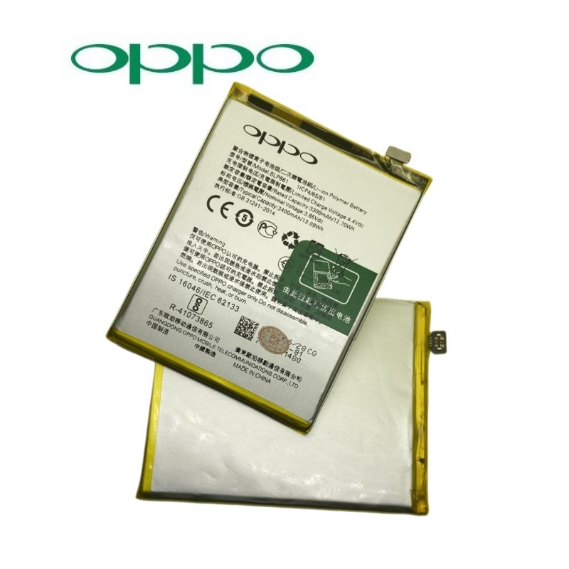 แบตเตอรี่ OPPO A3 F7 Battery BLP661 3400 mAh แบตเตอรี่ OPPO A3 F7 ...
