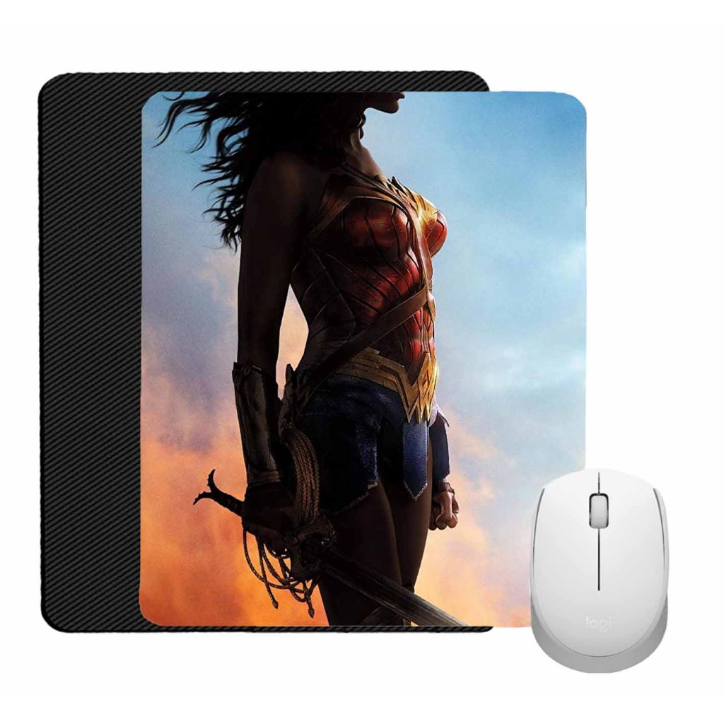 แผ่นรองเมาส์ Mouse Pad ฝรั่ง ภาพยนตร์ WONDER WOMAN วันเดอร์วูแมน ...