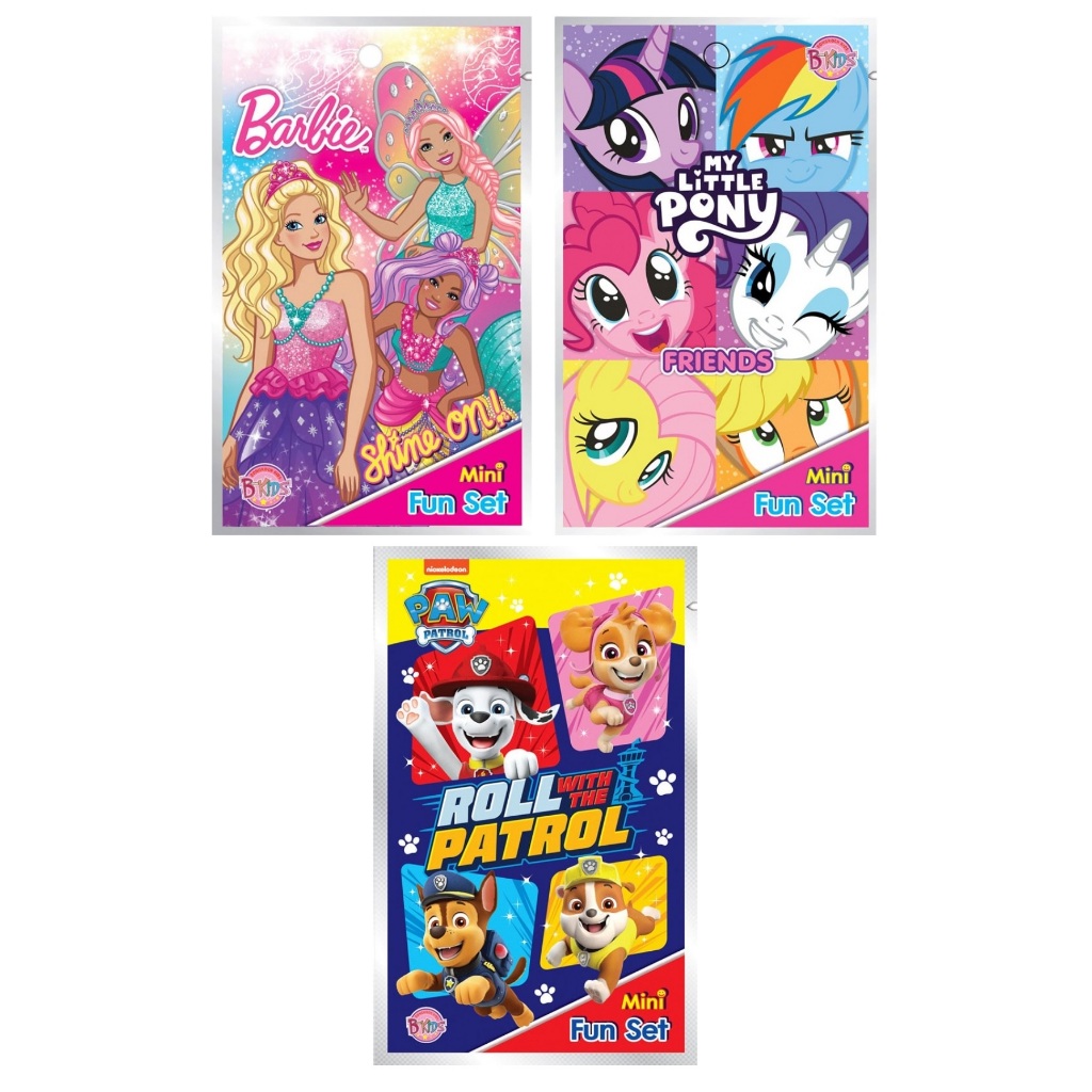 บงกช bongkoch หนังสือเด็ก Mini Fun Set 3 คาแรคเตอร์ (ขายแยก) | Shopee Thailand