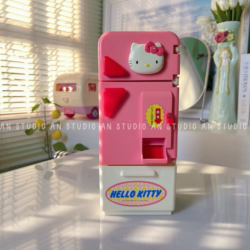 Hello Kitty Toy Refrigerator ตู้เย็นคิตตี้วินเทจมือสองสภาพสวยจากญี่ปุ่น ...