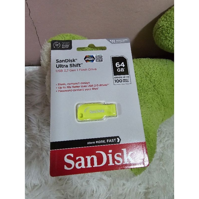 SanDisk Ultra Shift USB 3.2 Gen 1 Flash Drive 64GB | Shopee Thailand