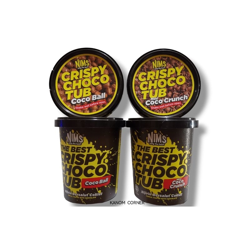 พร้อมส่ง‼️Nims Crispy Choco Tube โกโก้บอล มินิโกโ้ก้ครั้น เคลือบช็อกโกแลตฉ่ำๆ | Shopee Thailand