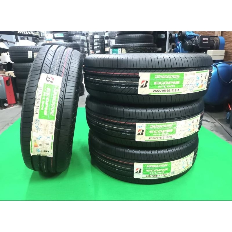 **ราคา 1 เส้น** ยางใหม่ค้างปี 265/70R16 Bridgestone Ecopia HL001 ผลิตปี ...