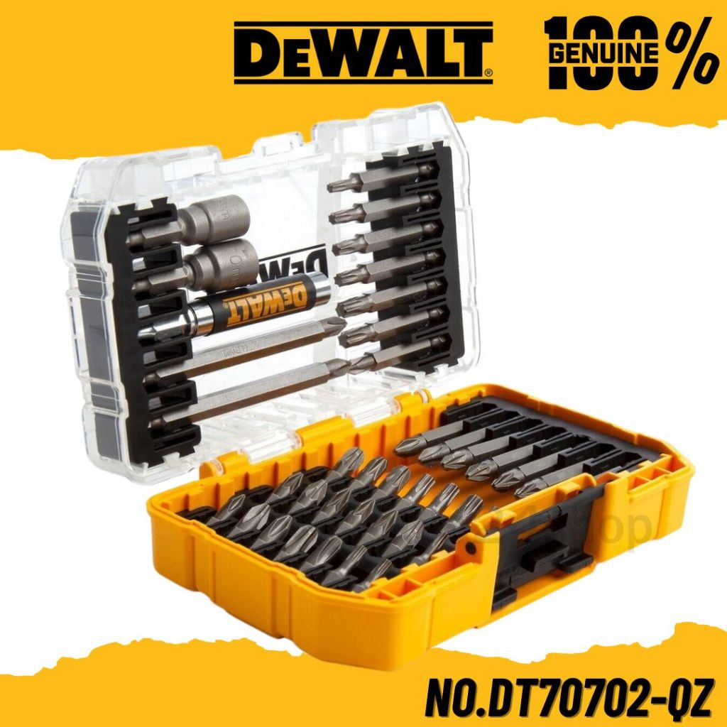 DEWALT ชุดดอกไขควง 40 ชิ้น No.DT70702-QZ | Shopee Thailand