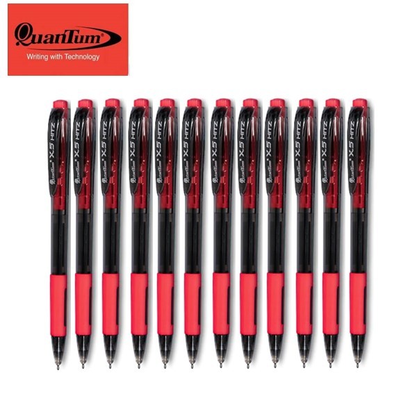 ปากกาลูกลื่น Quantum X5 Hitz ขนาด 0.5 mm.(แพ็ค 12 ด้าม) | Shopee Thailand