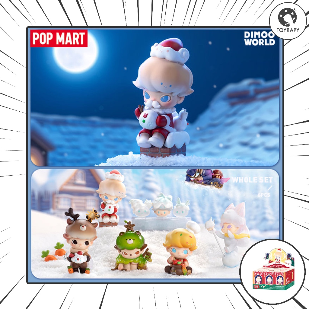 [ร้านคนไทย ติดตามสถานะได้] Dimoo Letters from Snowman Series | Shopee ...