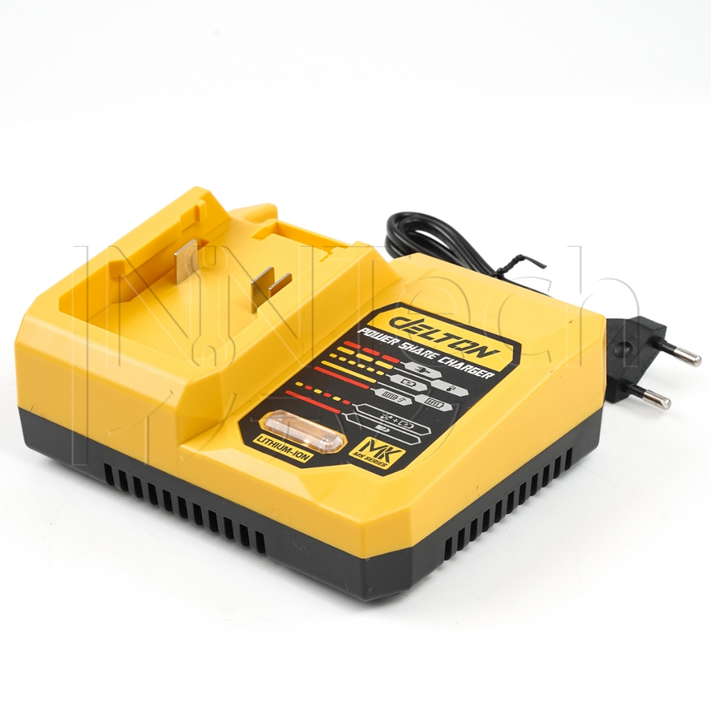 DELTON แบตเตอรี่ลิเธียมไอออน 199V Lithium-ion Battery สายชาร์จ แท่นชาร์จ แท่นชาร์จไว แบตลิเธียม ...