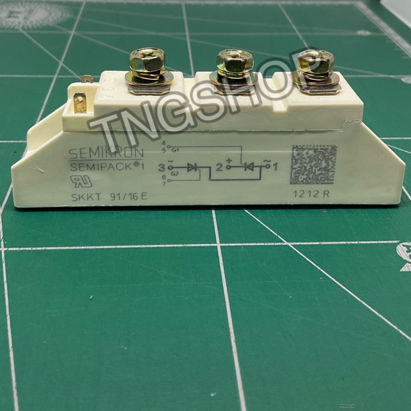 SKKT91/16E thyristor module SEMIKRON 1200V 40A โมดูล SKKT. 91/16E พร้อมส่งใน🇹🇭🇹🇭 ออกบิลได้ ...