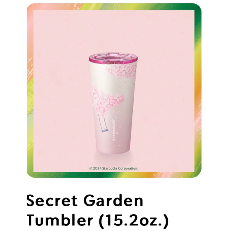 🌸💯% Starbucks Secret Eden Cherry Blossom จำหน่ายแต่ของแท้จาก SHOP ...
