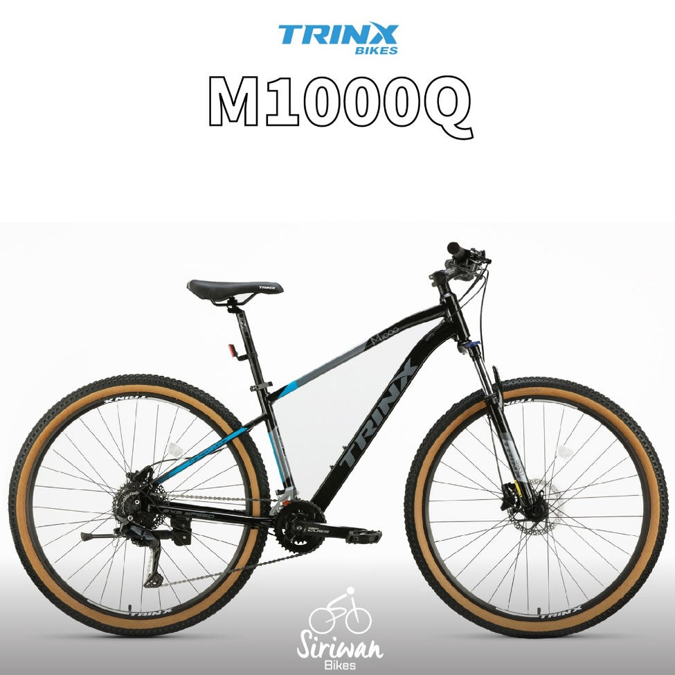 2024 TRINX M1000Q เสือภูเขาเฟรมอลูมิเนียม ล้อ 29 นิ้ว Shimano CUES 2x9 ...