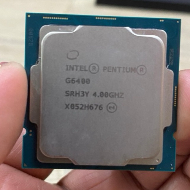 CPU (ซีพียู) INTEL PENTIUM GOLD G6400 4.0 GHz (SOCKET LGA 1200 ...