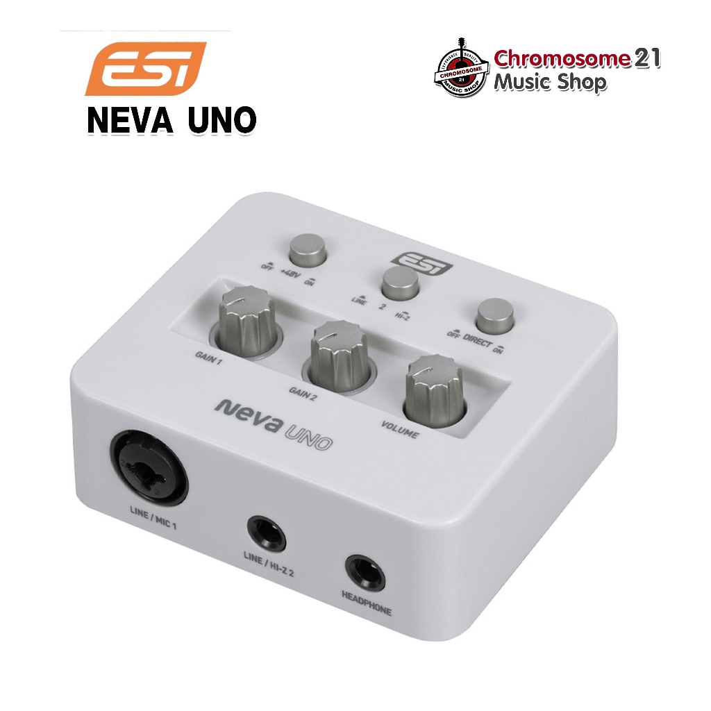 ออดิโออินเตอร์เฟส ESI Neva Uno AUDIO INTERFACE | Shopee Thailand