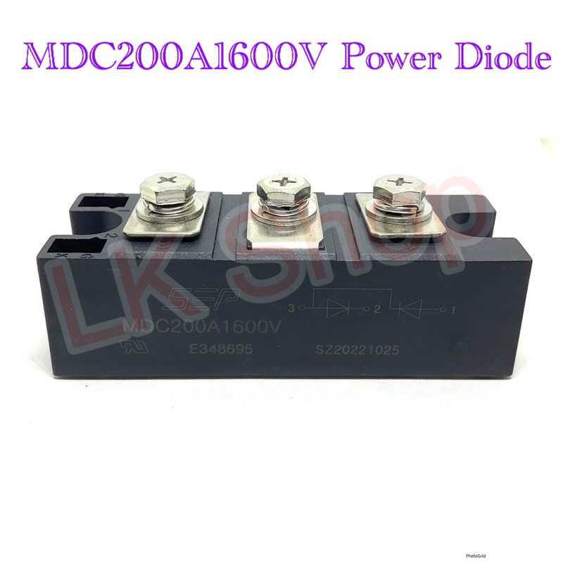 MDC200A1600V Power Diode MDC 200A 1600V Rectifier Module Battery ...