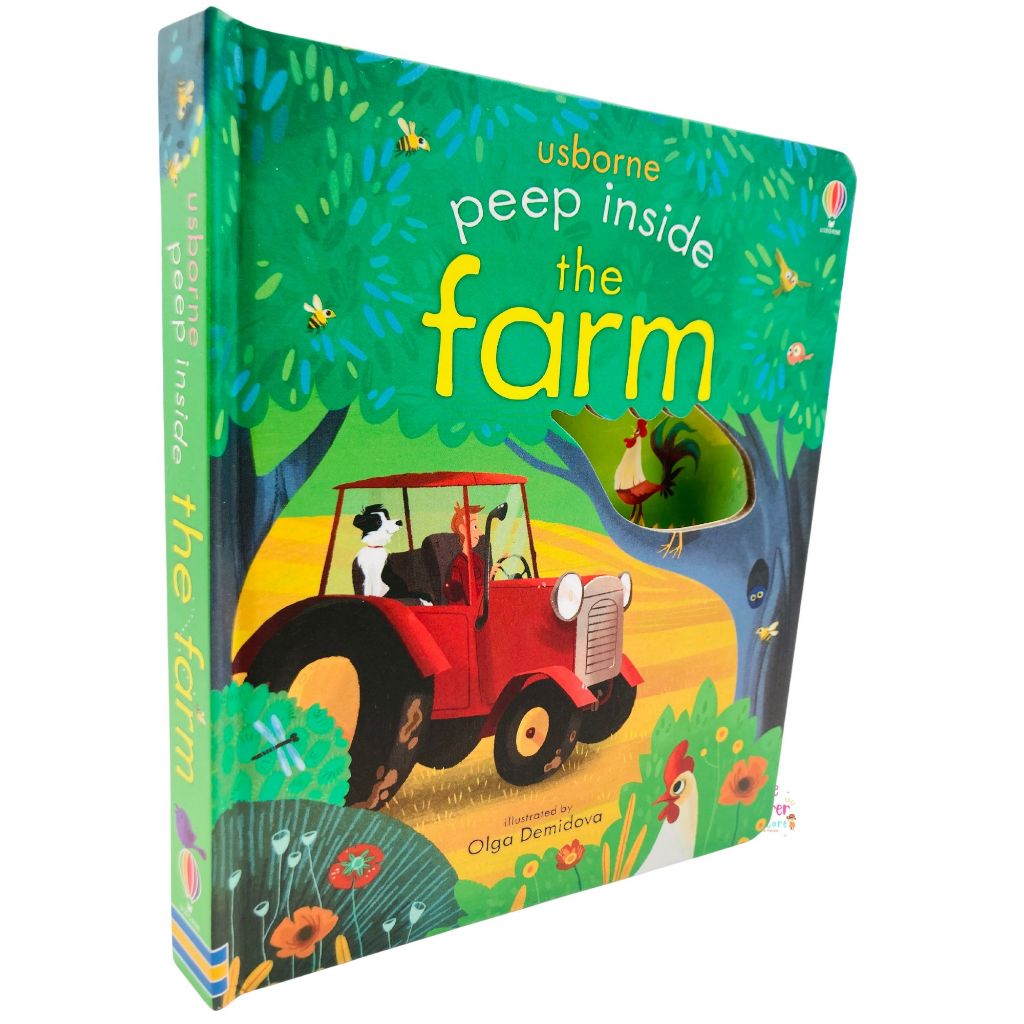 Usborne Peep Inside Animal Homes Lift the Flap Board Book หนังสือนิทาน ...