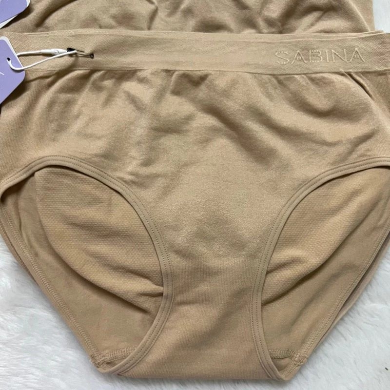 sabina freesize happy panty nuz23020/24 กางเกงชั้นใน ฟรีไซส์ ผ้าทอยืด ซาบีน่า อุ้มก้น กระชับ ...