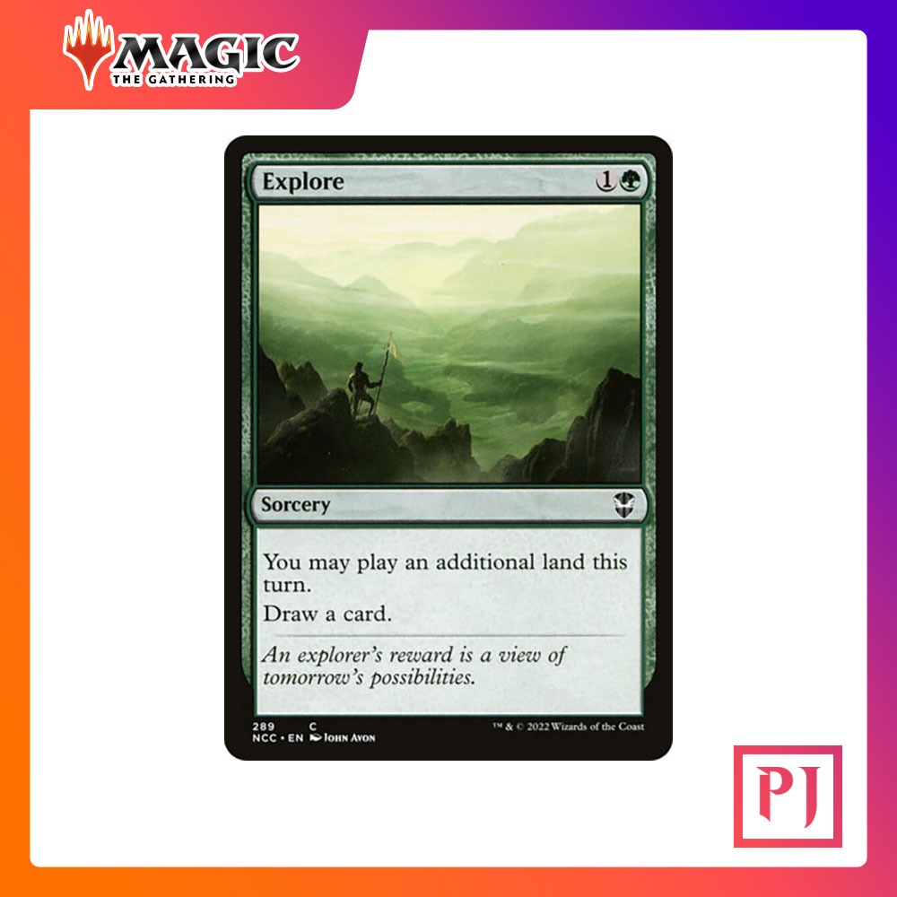 [MTG] Explore [NCC] [GREEN] [COMMON] [NORMAL] [ENG] (การ์ดเมจิค / Magic ...