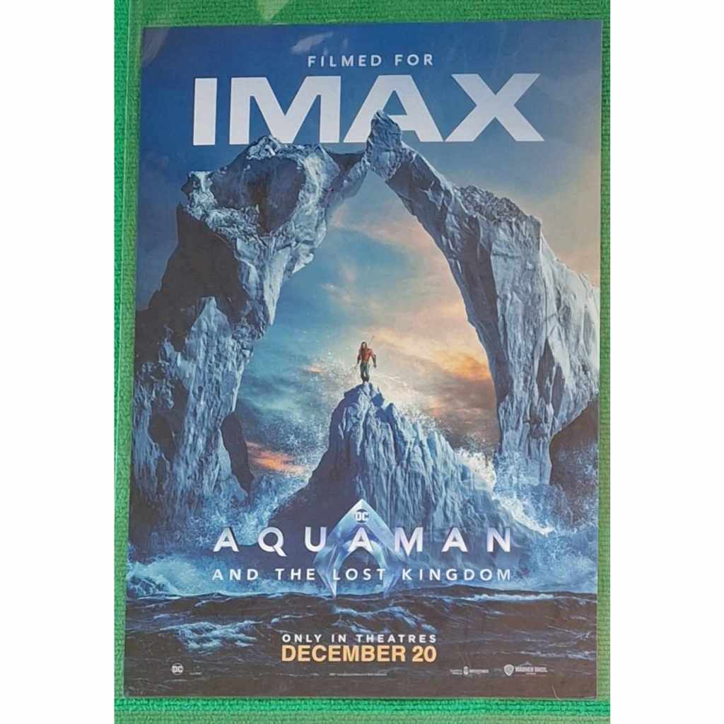 โปสเตอร์ อะควอแมนAquaman IMAX เมเจอร์ และ SF ครบทั้ง6ลาย ขนาด13x19 นิ้ว ...
