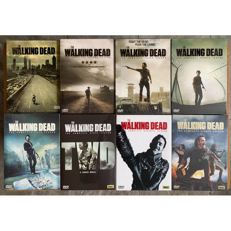 DVD : The Walking Dead Season 1, 2, 3, 4, 5, 6, 7, 8 ล่าสยอง กองทัพ ...