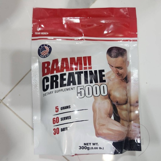 BAMM Creatine หมดอายุ 21/07/2026 | Shopee Thailand