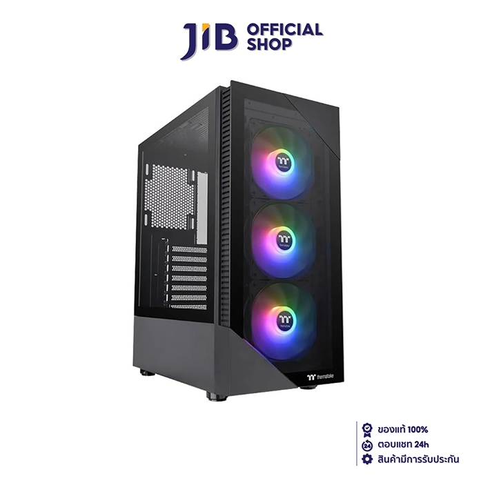 CASE (เคส) THERMALTAKE VIEW 200 TG ARGB (BLACK) (ATX) | Shopee Thailand