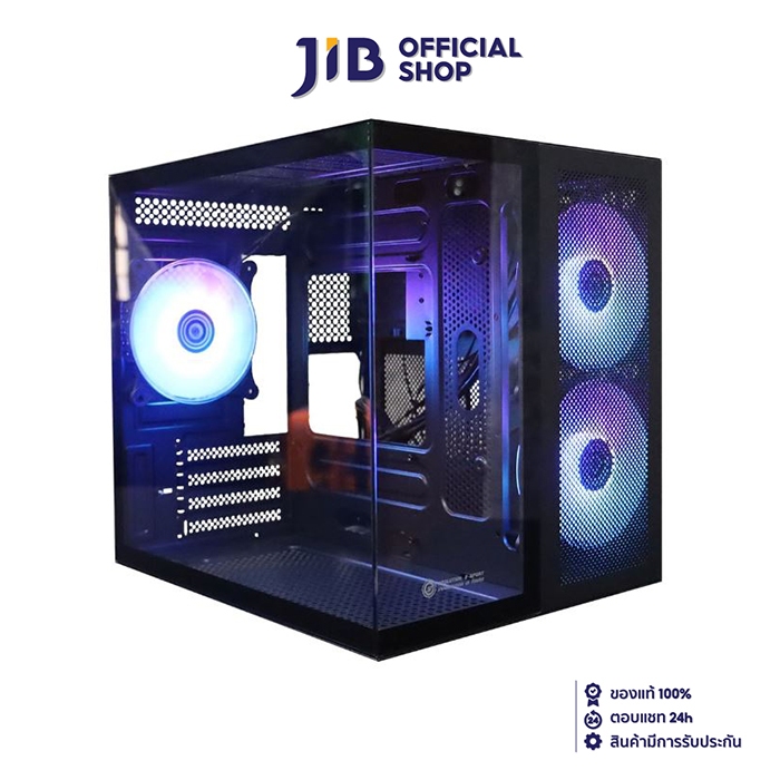 CASE (เคส) NEOLUTION E-SPORT GALACTIC (BLACK) (MICRO-ATX) | Shopee Thailand