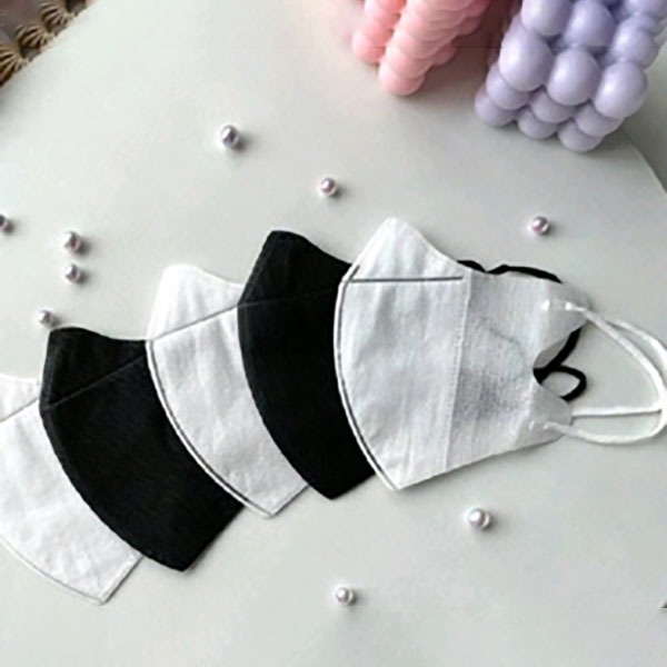 หน้ากากอนามัย แมส หน้ากากป้องกันฝุ่น รุ่น 3D mask ขาว/ดำ แพ็ค 10 ชิ้น ...