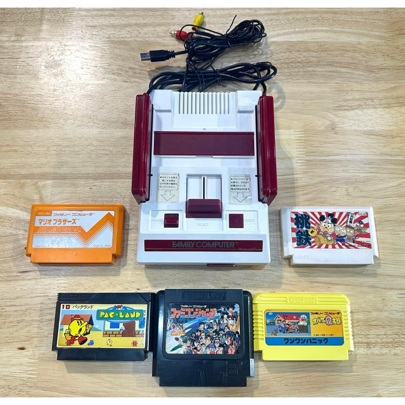 เครื่อง Famicom แท้ (nintendo japan) [ชุดพร้อมเล่น7] FC AV USB | Shopee ...