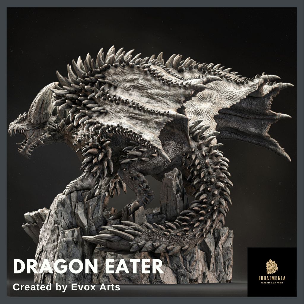 The dragon eater figure fan artจัดส่งได้ใน1-3วัน | Shopee Thailand