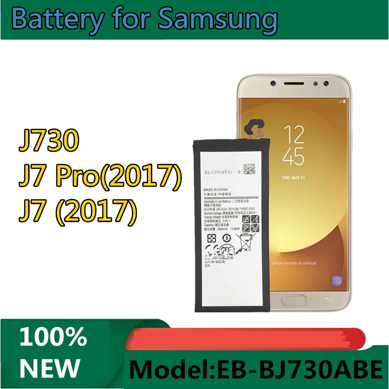 แบตโทรศัพท์มือถือ ซัมซุง J7pro Batterry แบตเตอรี่ Samsung J7pro/J730 ...