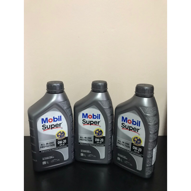 Mobil Super 0W-20 โมบิล ALL-IN-ONE PROTECTION มาตรฐาน API SP ขนาด 1 ...