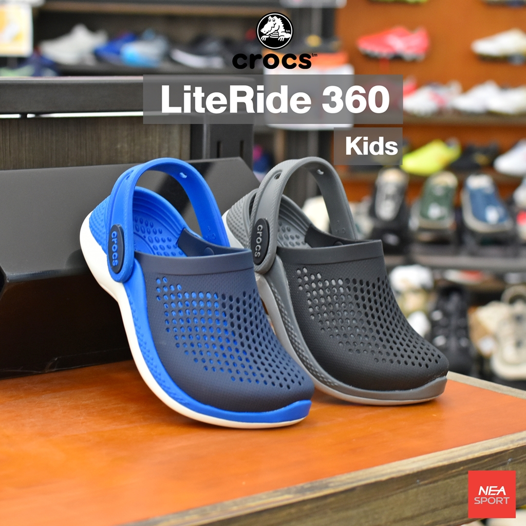 [ลด30% เก็บโค้ด 1207FASHDDT] Crocs Kids’ LiteRide 360 Clog รองเท้าเด็ก ...