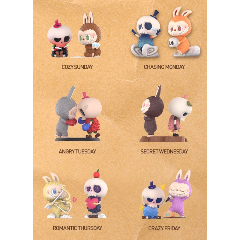 กล่องสุ่ม labubu mischief diary - Popmart | Shopee Thailand