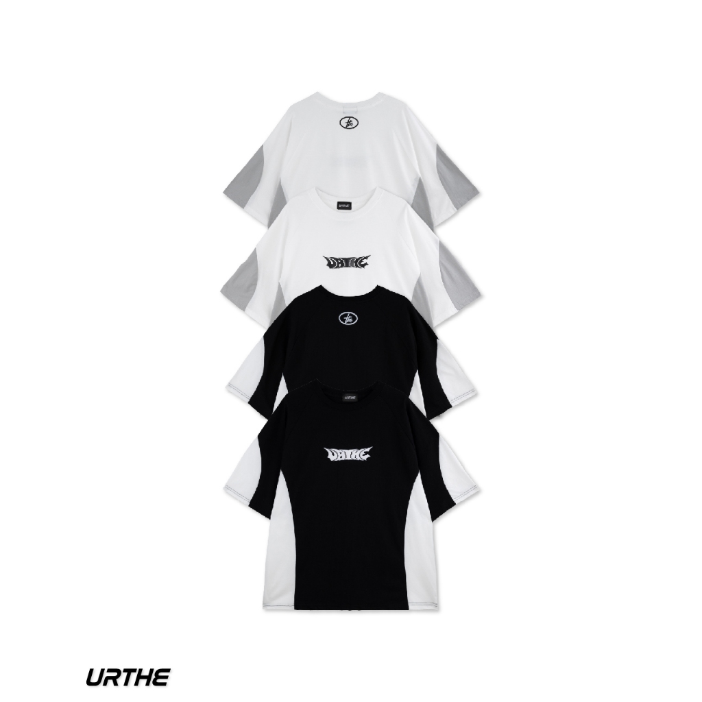URTHE - เสื้อยืด เเขนสั้น สกรีนลาย รุ่น THE PATCH BASE | Shopee Thailand