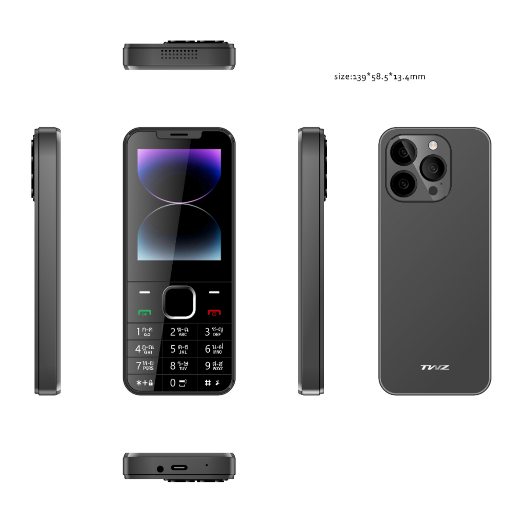 TWZ รุ่น G2 โทรศัพท์มือถือปุ่มกด จอใหญ่ แบตทน รับประกันเครื่อง 1 ปี | Shopee Thailand