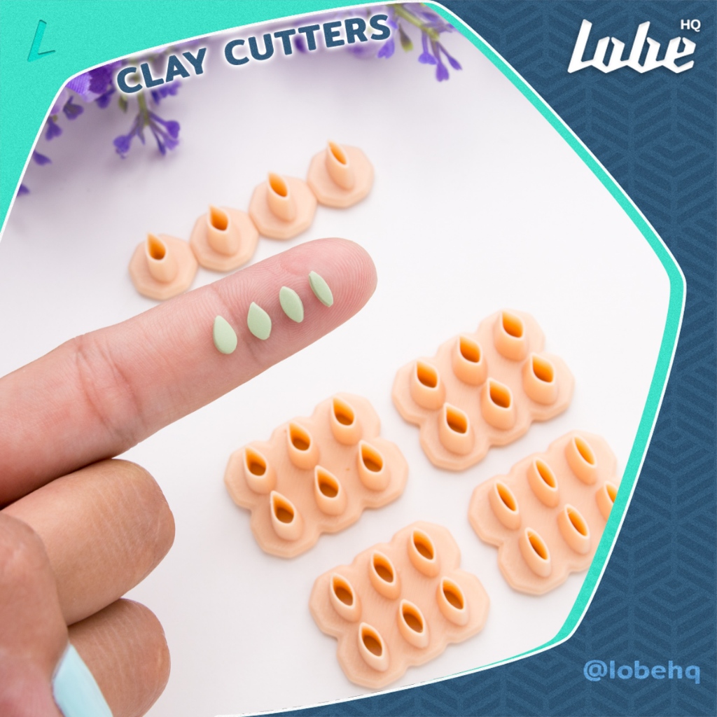 Micro Leaf Pack A Clay Cutters / Clay Tools / แม่พิมพ์กดดินโพลิเมอร์รูปทรงใบไม้จิ๋ว | Shopee ...