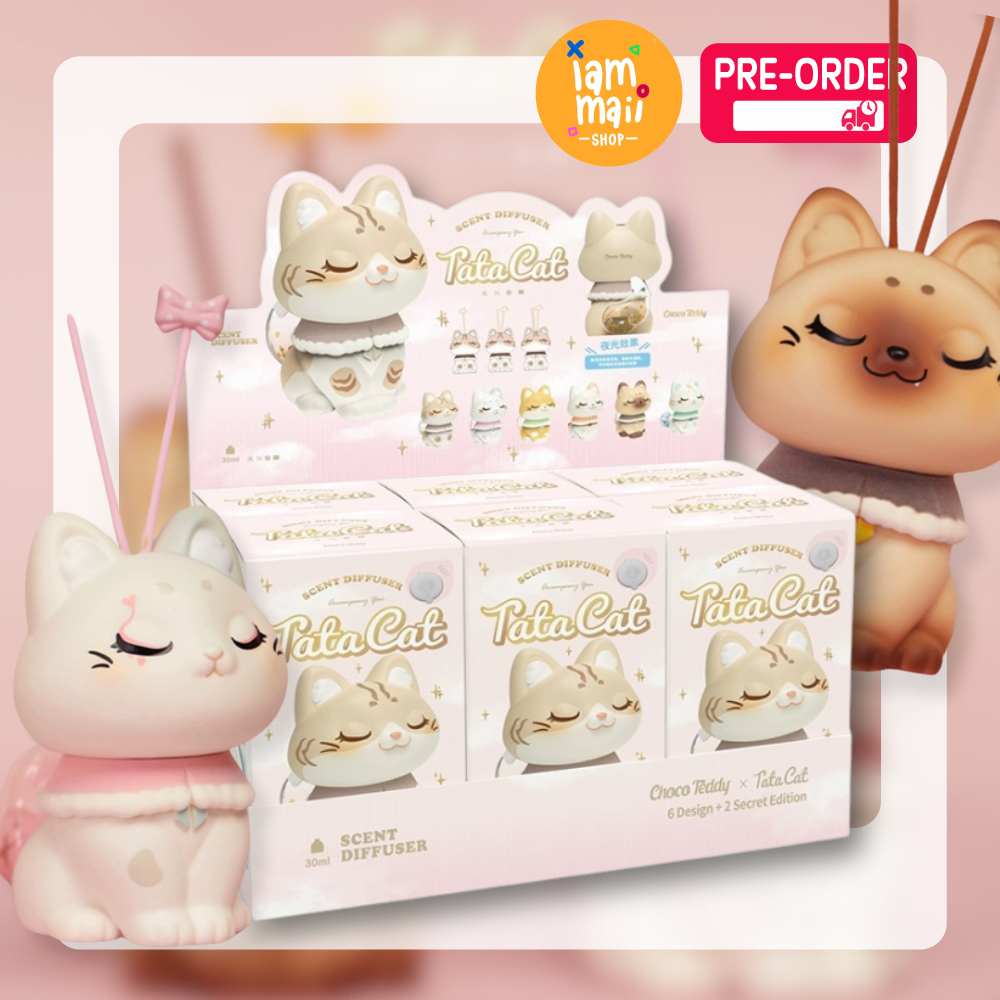 [ยกกล่อง] Tata Cat Scent Diffuser น้ำหอม แมวน้ำหอม กล่องสุ่ม | Shopee ...