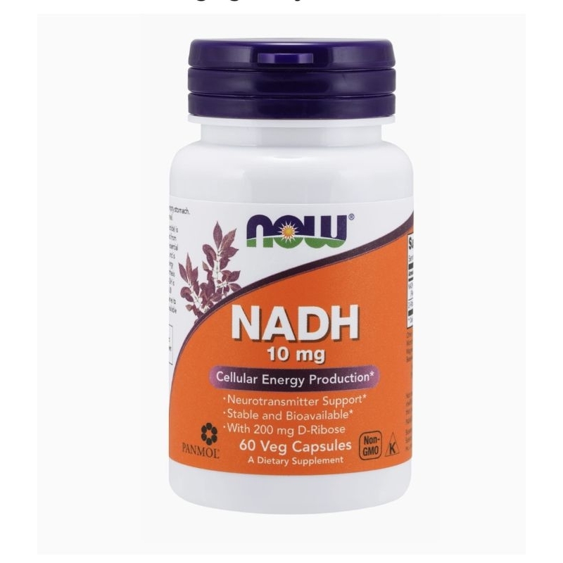 Now NADH 10mg cellular energy production 60 capsuled | Shopee Thailand