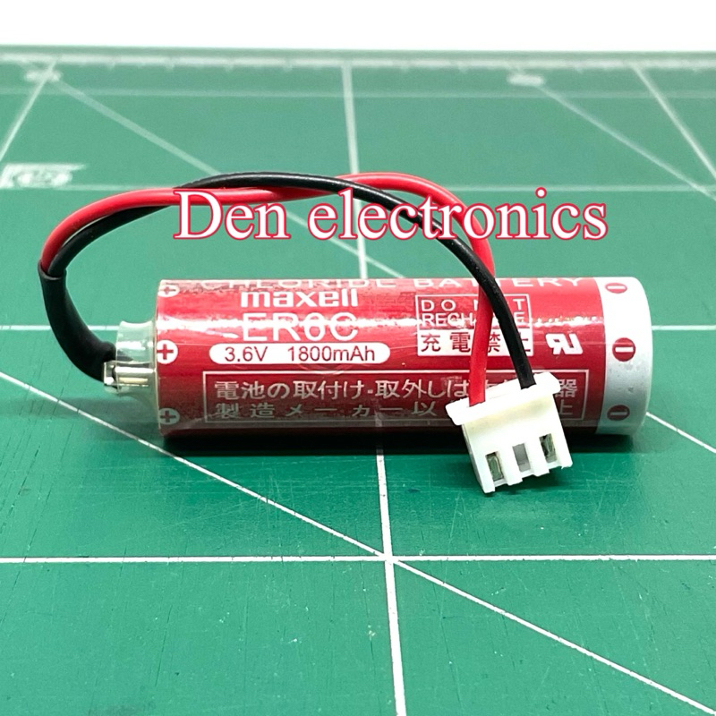 แบตเตอรี่ER6C ยี่ห้อ Maxell 3.6V1800mAh(แจ็คขาว)แบตเตอรี่ แท้ใหม่ รับ ...