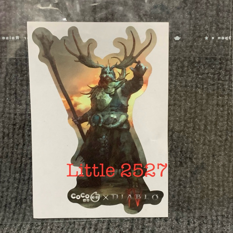 สติกเกอร์ CoCo Tea x Diablo IV sticker | Shopee Thailand
