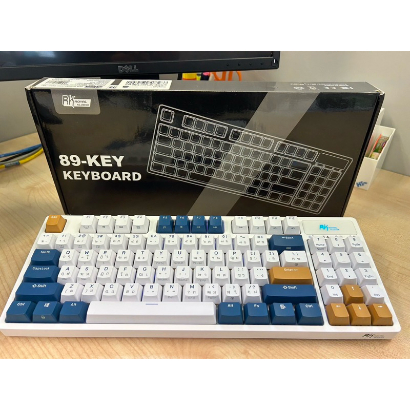 คีย์บอร์ด ไร้สาย Royal Kludge RK89 RGB - Hotswap 85% คีย์บอร์ดเกมมิ่ง ...
