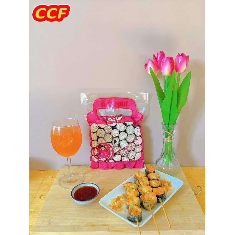 จ๊อห่อสาหร่ายปู ตราCCF แพ็คละ 500 กรัม 40 ลูก | Shopee Thailand
