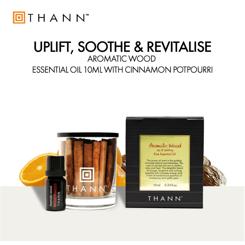 หมดอายุปี2026 THANN น้ำมันหอมระเหยธรรมชาติ 100% | Shopee Thailand