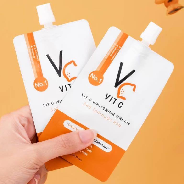 VIT C Cream วิตซีไวท์เทนนิ่งครีม วิตซีครีม | Shopee Thailand