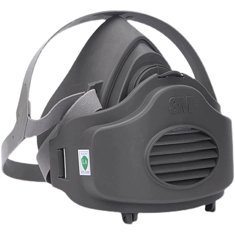 3M 3200 หน้ากากครบชุด พร้อมฐานรอง3700 (ของแท้) ป้องกันกลิ่น ควัน และ ...