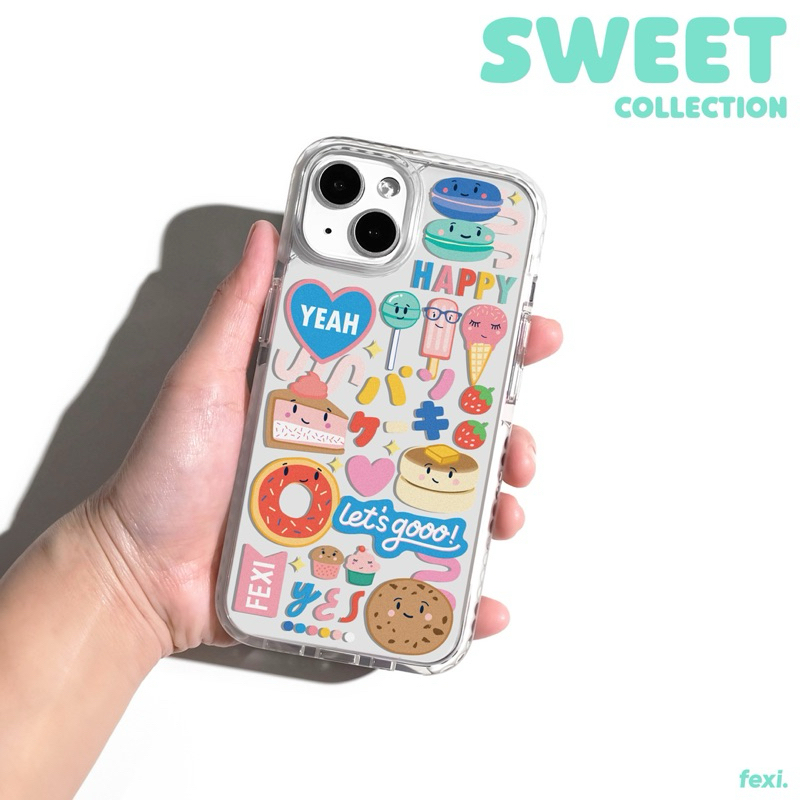 เคสไอโฟน ((สั่งทำชื่อได้)) “ Sweet “ iPhone Case for 12 - 16 series & Samsung S24 series ...