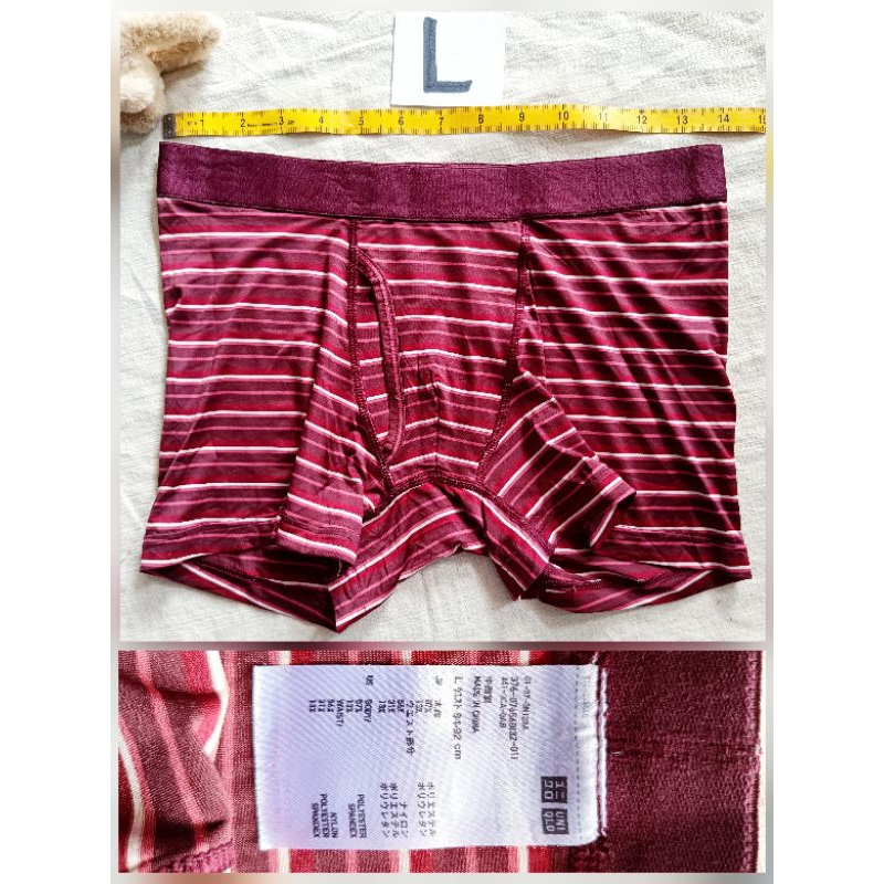 กางเกงในชาย บ๊อกเซอร์ชาย งานญี่ปุ่น งาน US มือสอง สภาพดีมาก st.67 ...