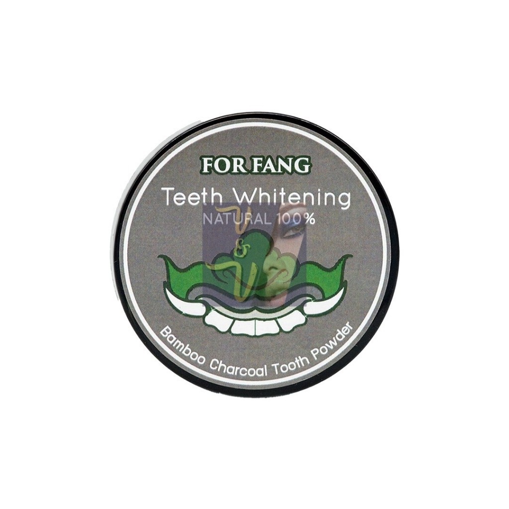 (5g.) For Fang Teeth Whitening Natural ฟ.ฟาง ผงขัดฟัน | Shopee Thailand
