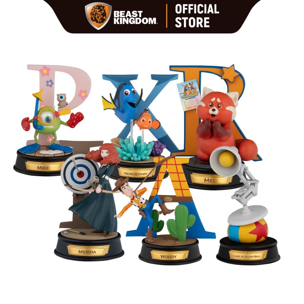 Beast Kingdom (MDS003) - Disney 100 Years of Wonder: Pixar Alphabet Art ...